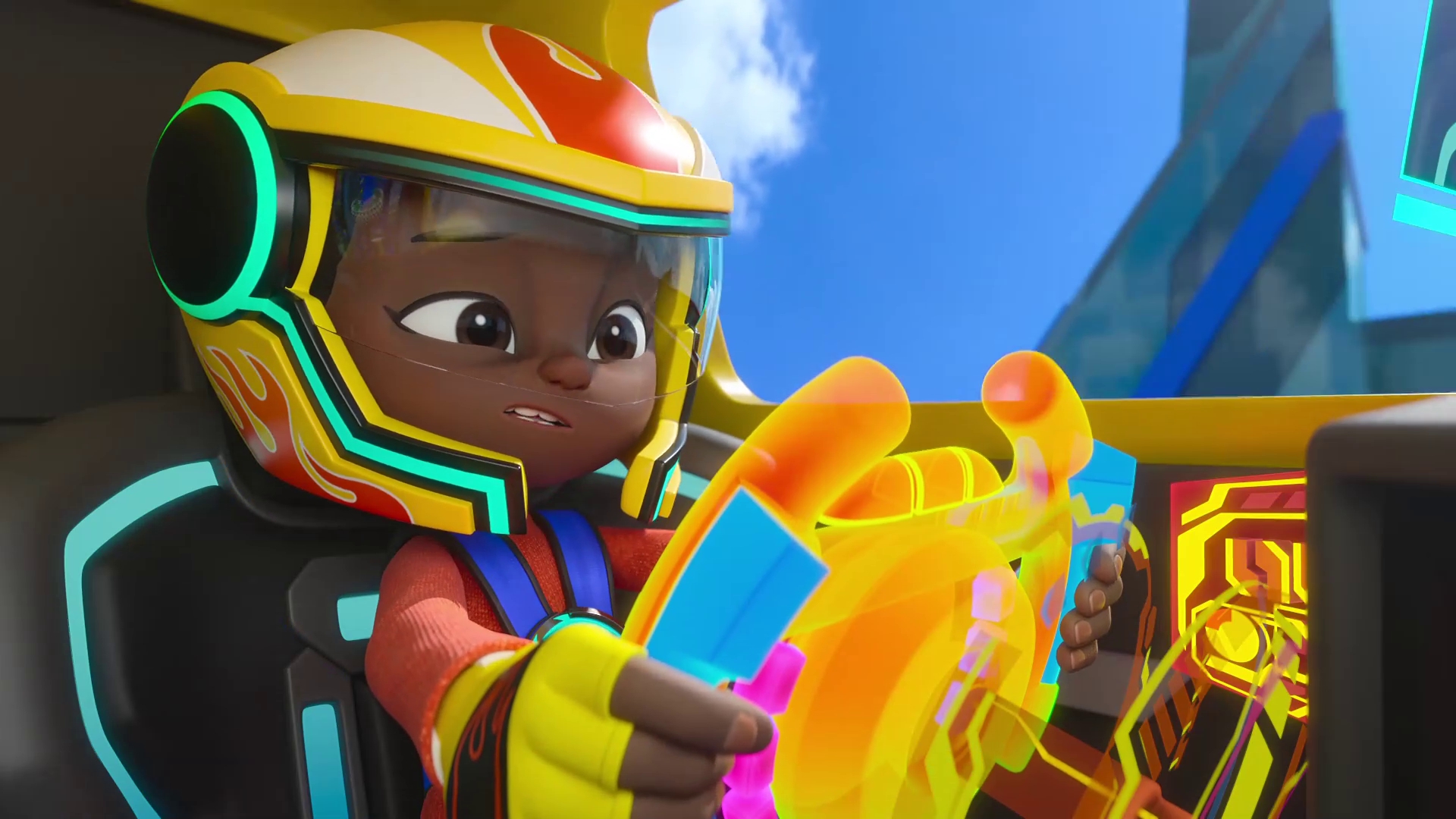 Joelle Sellner Online Portfolio - TV Animation - Hot Wheels Let's Race