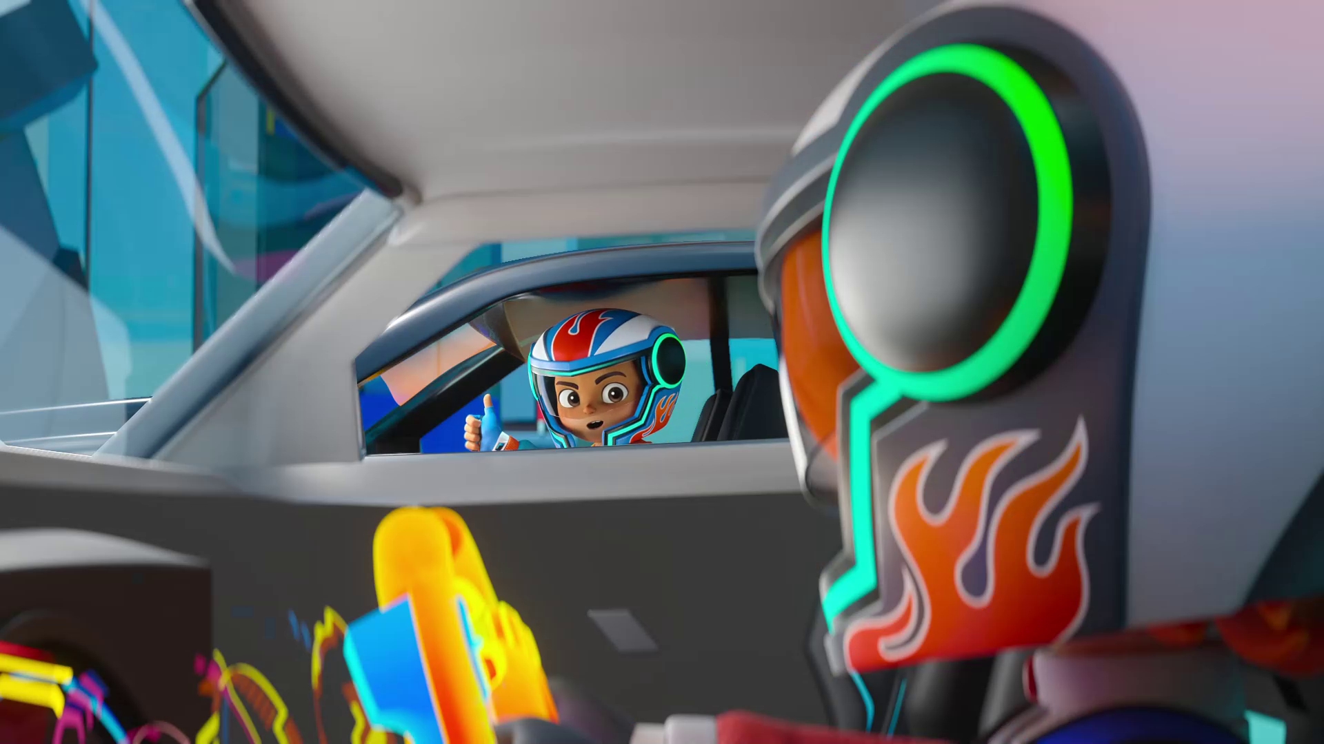 Joelle Sellner Online Portfolio - TV Animation - Hot Wheels Let's Race