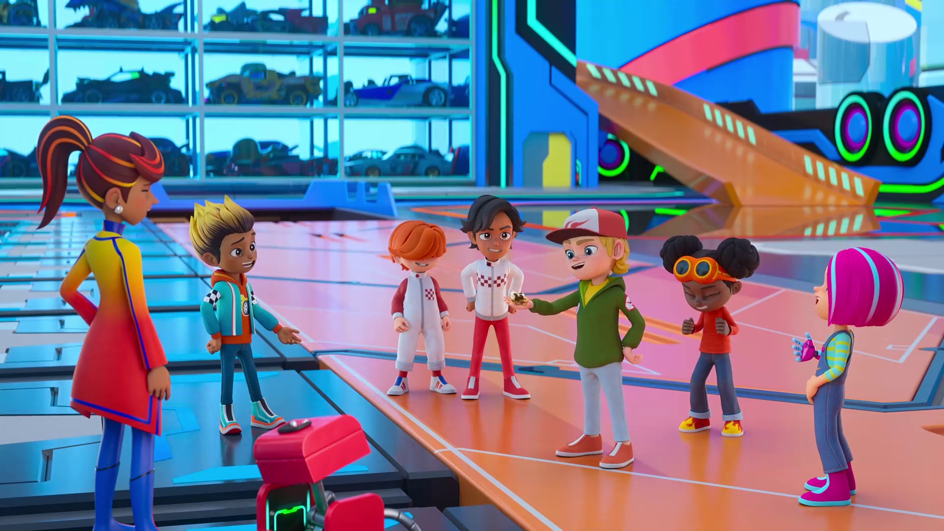 Joelle Sellner Online Portfolio - TV Animation - Hot Wheels Let's Race