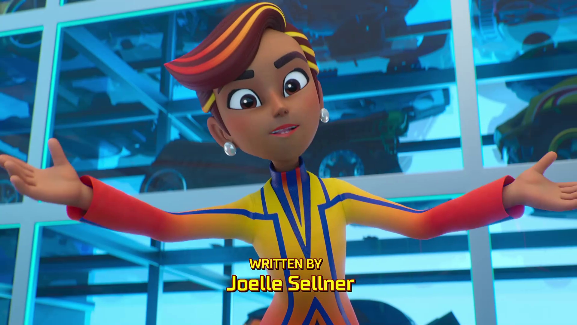 Joelle Sellner Online Portfolio - TV Animation - Hot Wheels Let's Race